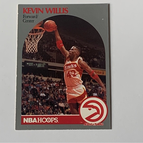 NBA HOOPS | Toys | 99 Nba Hoops Atlanta Hawks Kevin Willis 37 | Poshmark